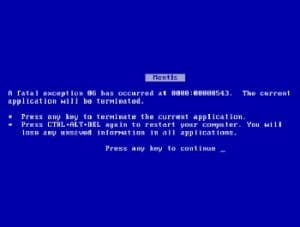 ¿Cómo solucionar el problema de la pantalla azul en Windows ...