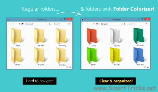 Personalizar carpetas con diferentes colores en Windows ...